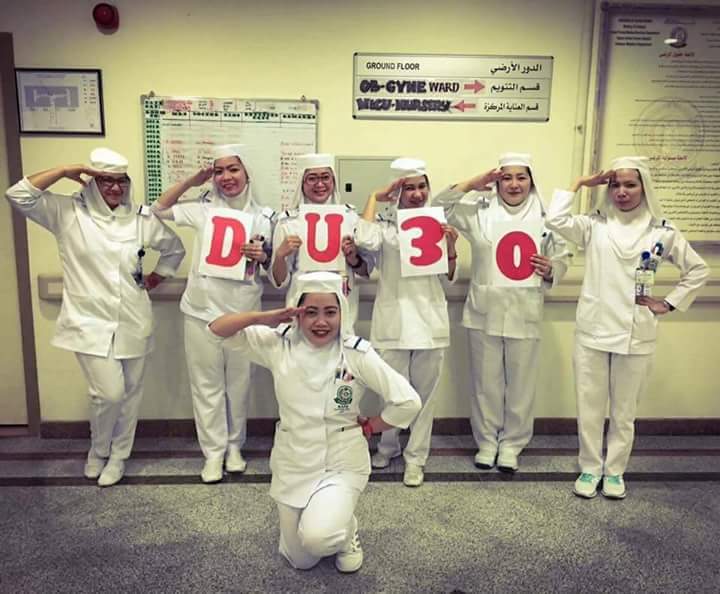 Think The Brighter Side of Life: OFW Nurses Congratulate President ...