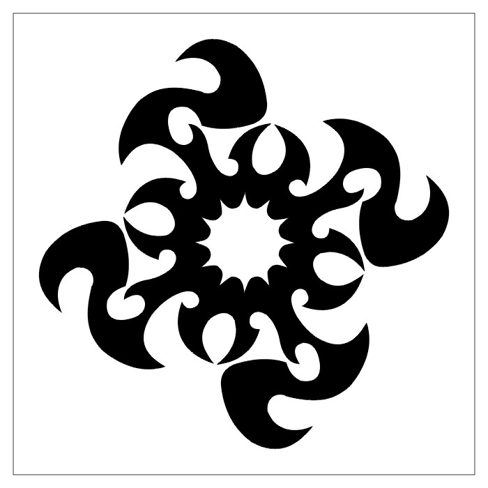 TATTOOS: Circular Tattoo Stencils # 1