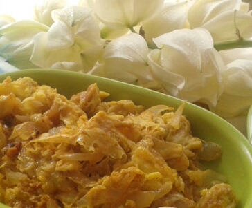 La Cocina de Albertito: Picadillo de flor de itabo