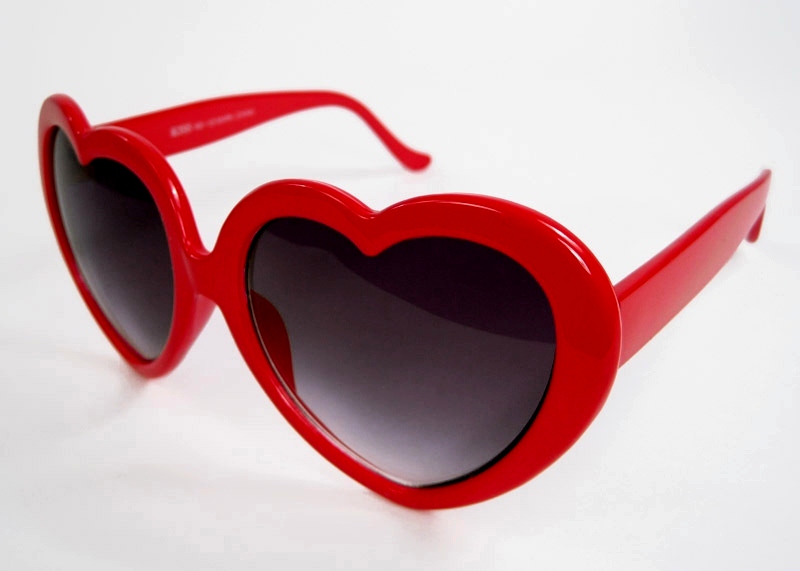 the moda: Lentes Gafas de Corazón