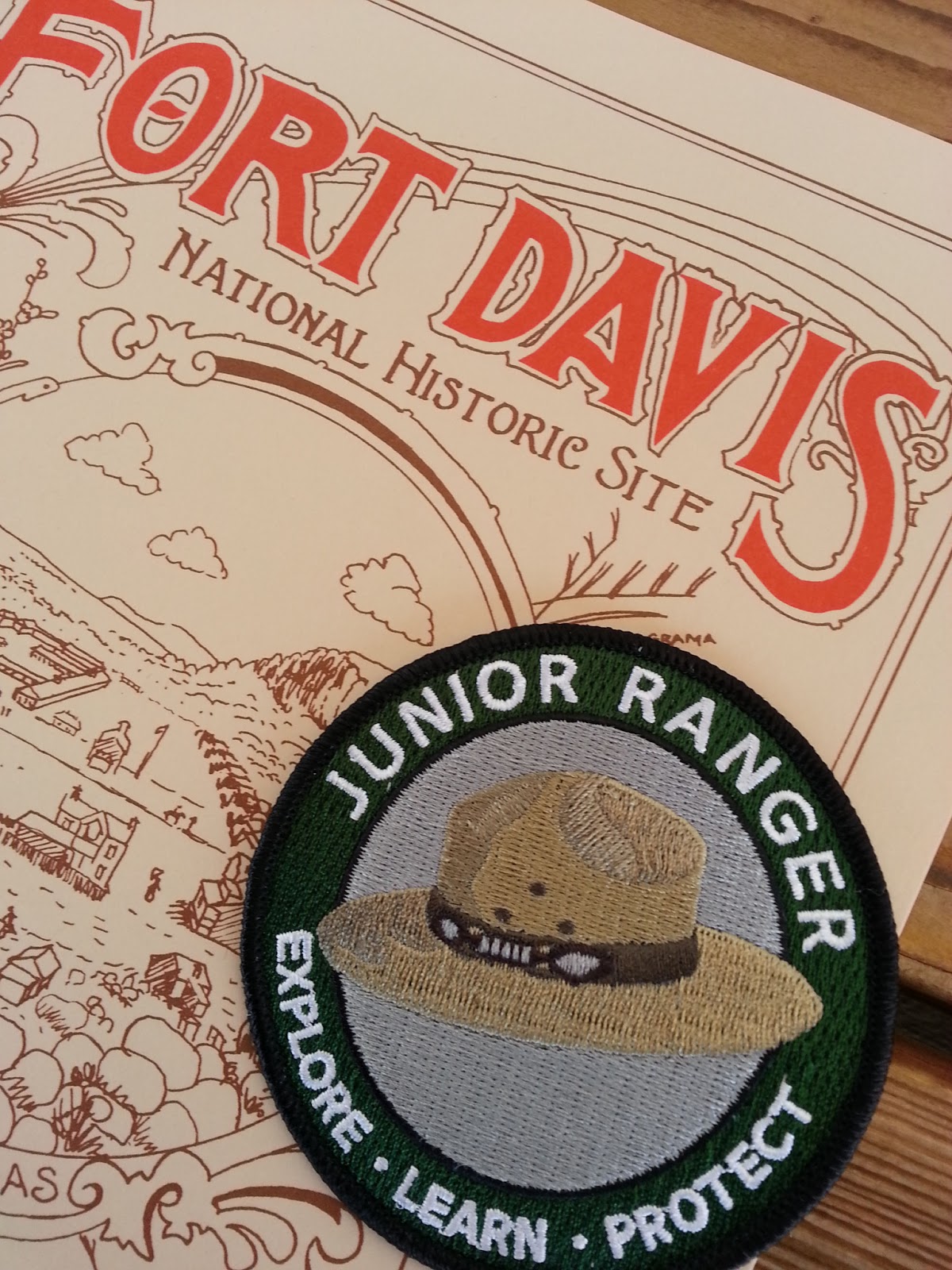 Texas Mountain Trail Daily Photo: Junior Ranger Day, Fort Davis ...