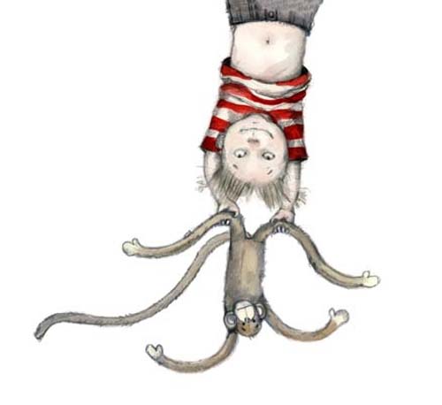 We read it like this: Monkey and Me: Time for Charades!