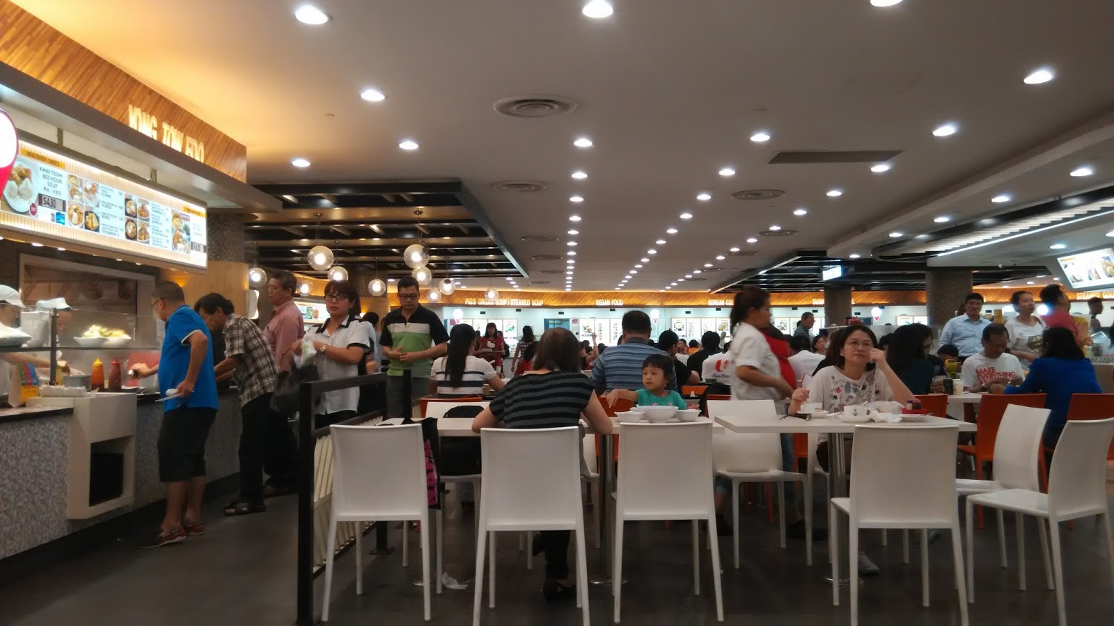 Our Journey : Singapore Tampines MRT - Tampines Mall Kopitiam Food Court