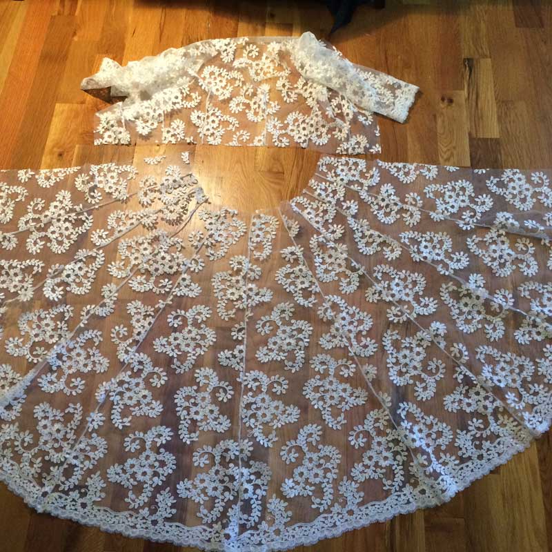 The Sewing Lab: Wedding Dress Construction Details