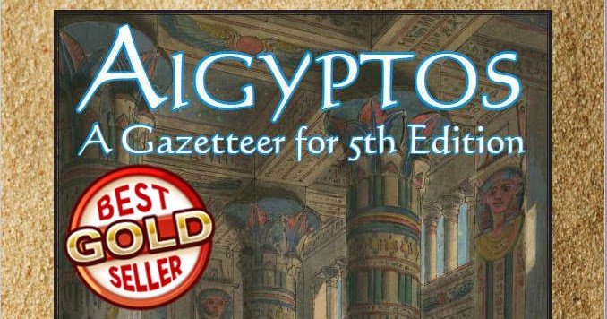 Symbol Ankh: Aigyptos: A Gazetteer for 5th Edition