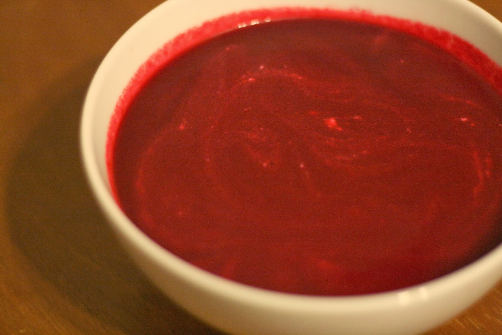 Laine's Recipe Box: Pureed Beet Soup
