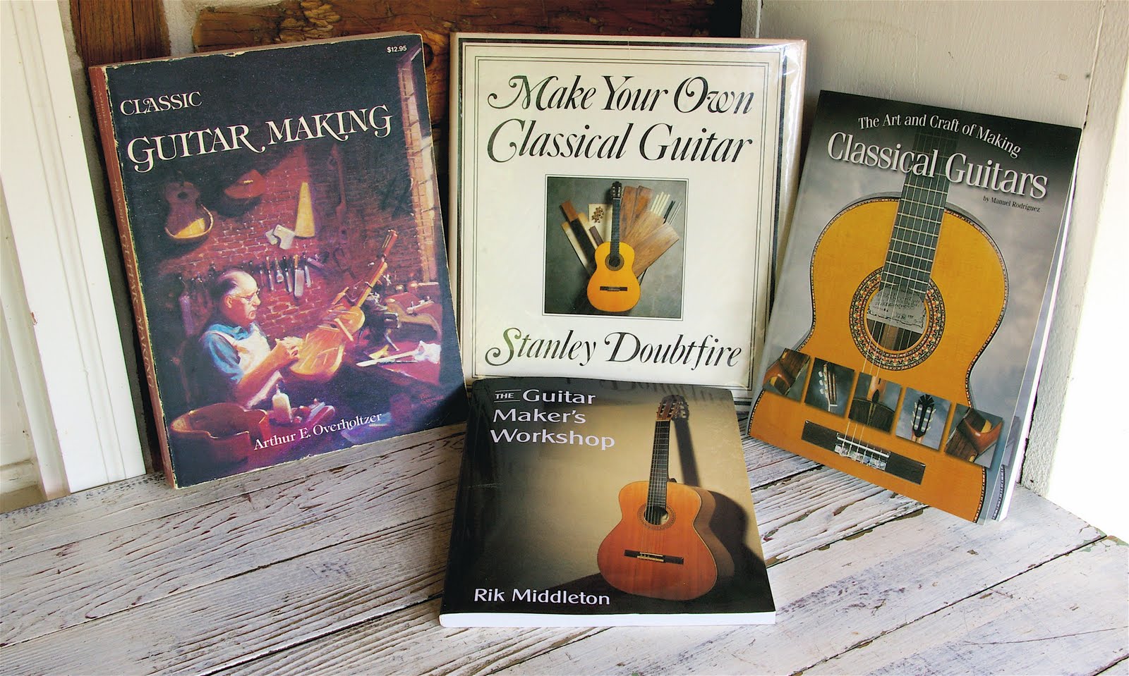 Four Good Books to Read on Classical Guitar Making