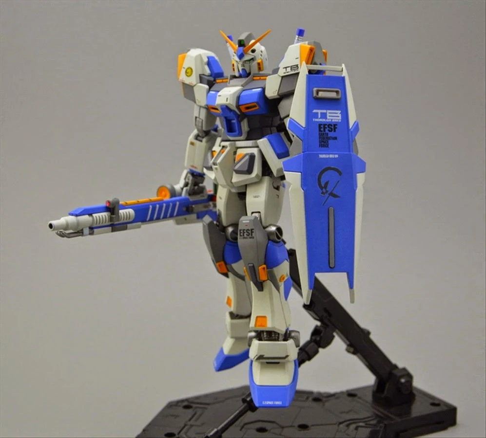 MG 1/100 RX-78-4 Gundam Unit 4 "G04" - Painted Build