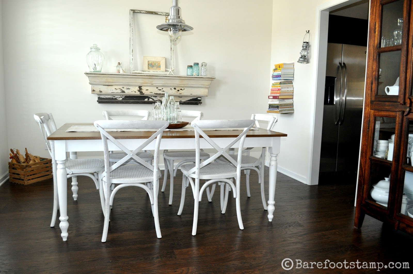 Barefoot Stamp: Dining Table DIY