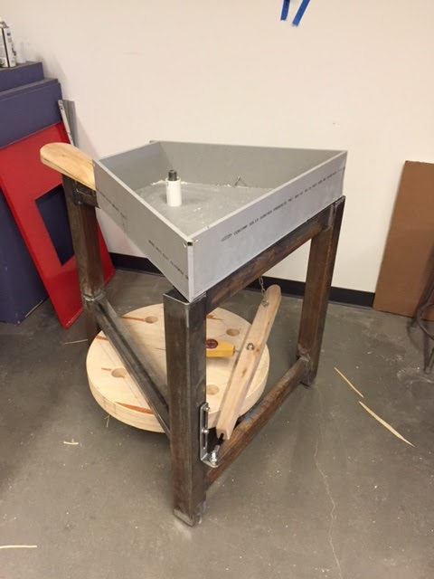 Chris Rupp Pottery: Leach Treadle Wheel Update