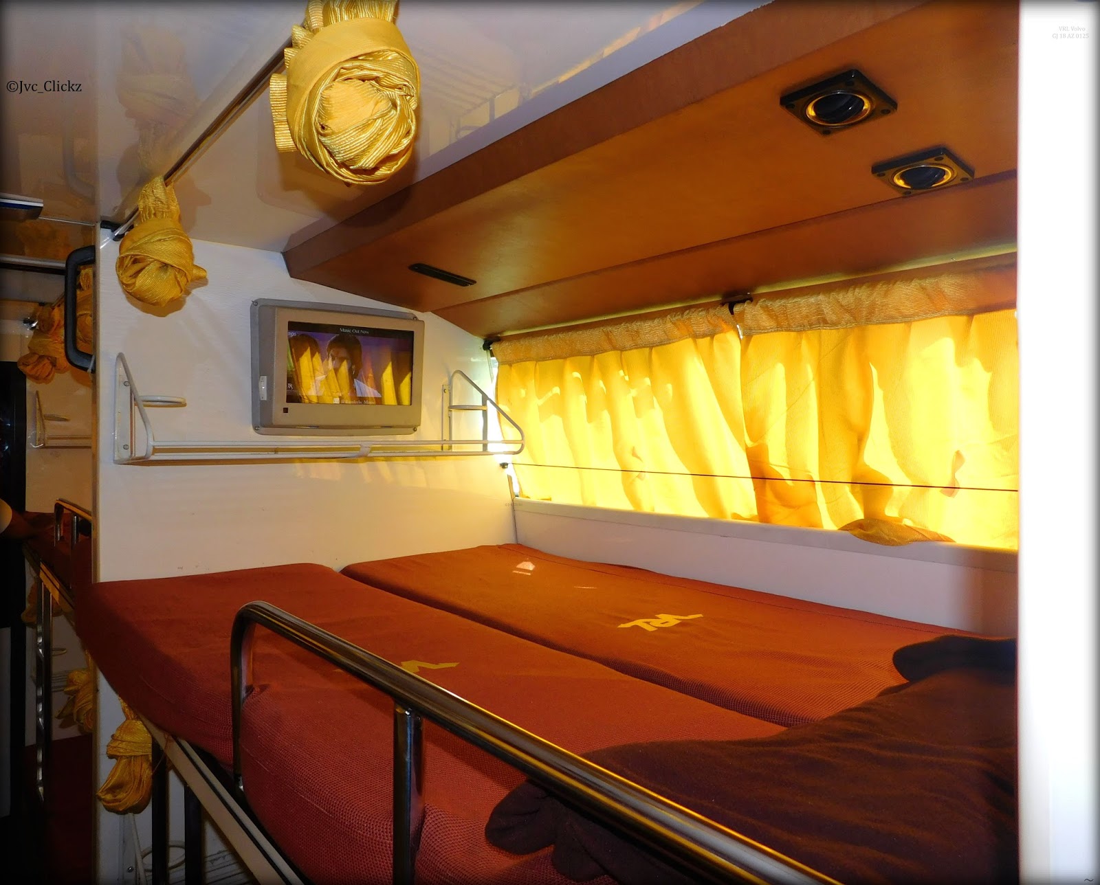 VRL Volvo B9R Sleeper Bus.