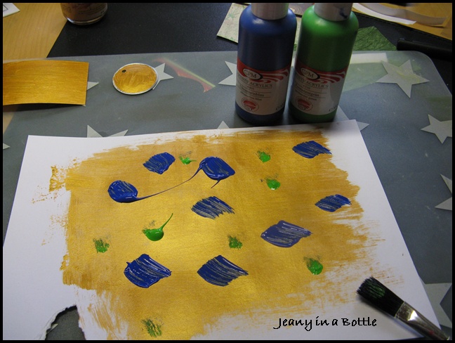 Jeany's Brunnen: Oxiderend brons / Oxidizing bronze