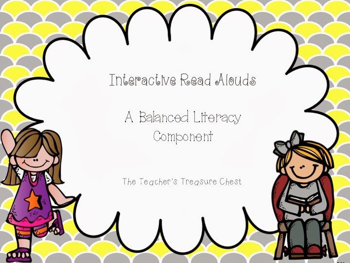 Balanced Literacy 101: Interactive Read Alouds - The Teacher's Treasure ...