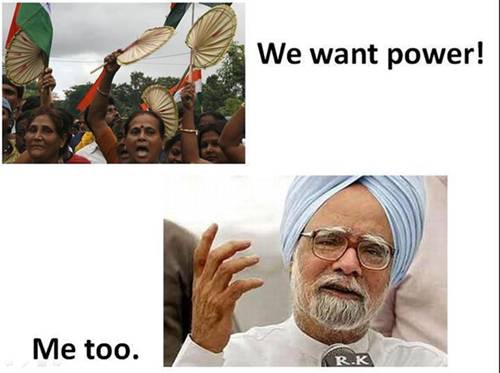 MANMOHAN SINGH THE POWERLESS PRIME MINISTER - LATEST FUNNY PICS | FUNNY ...