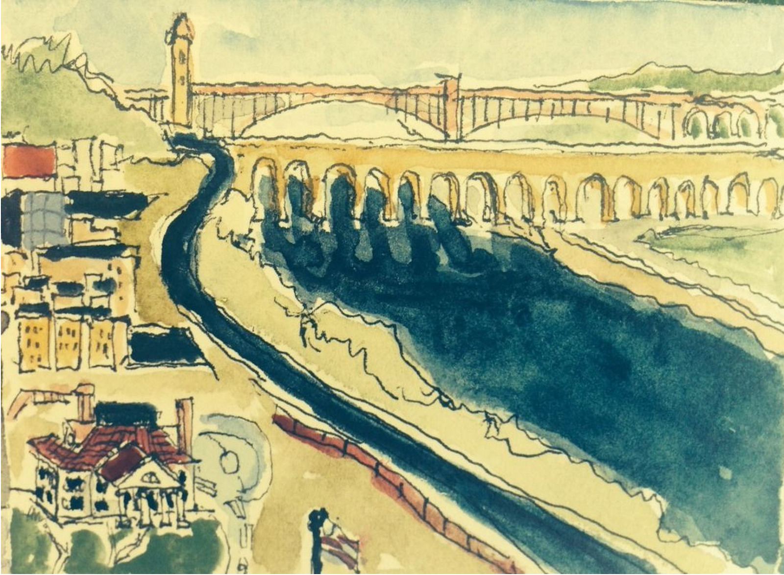 The High Bridge -- Its Past, Present & Future: The High Bridge in Art