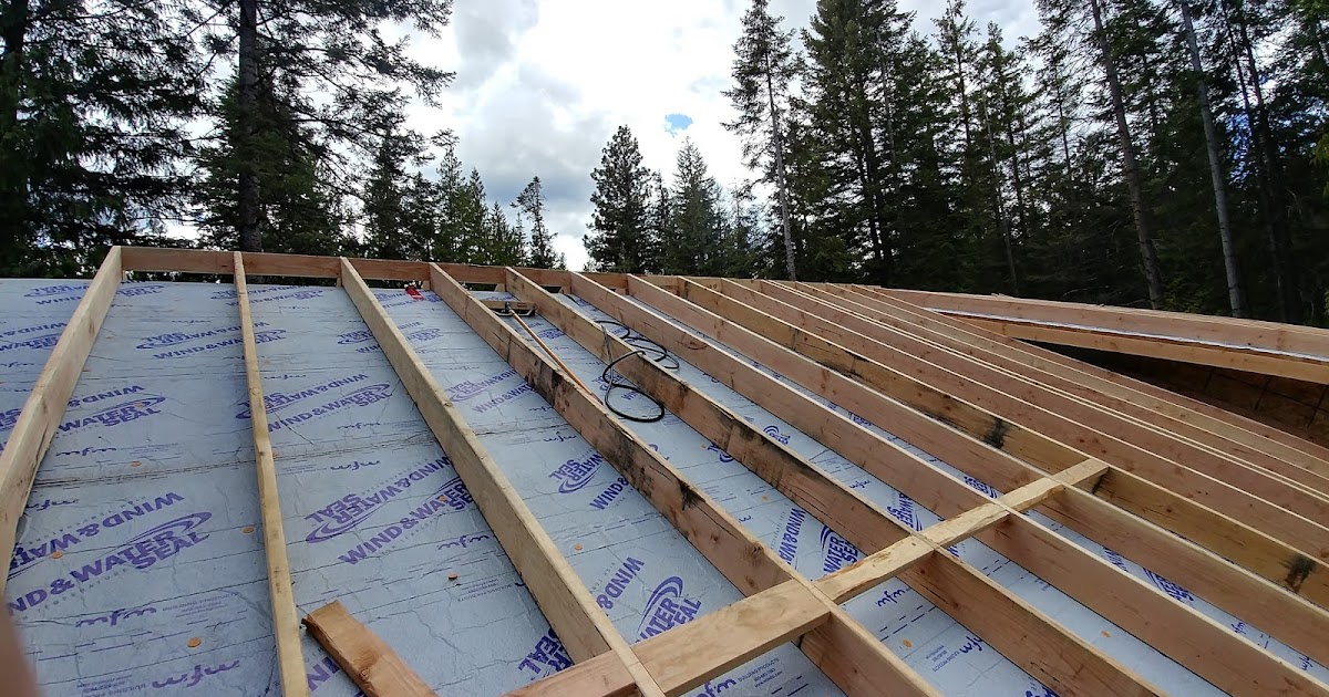 CCM Architecture : : Construction: Overframing for the roof insulation