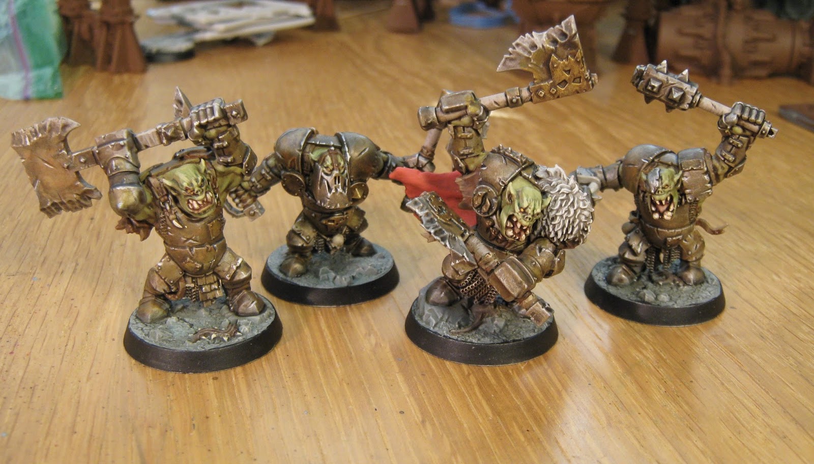 Plastic Orc Miniatures