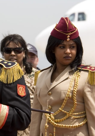 Zuma World: Muammar el-Gaddafi's female virgin bodyguards!