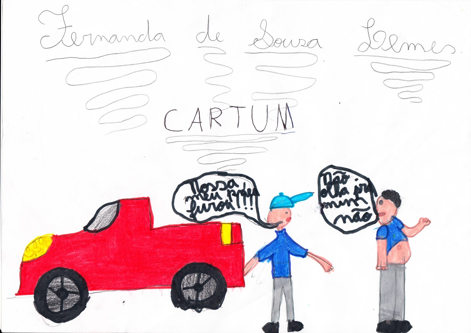 Exemplos De Cartum Infantil - RETOEDU