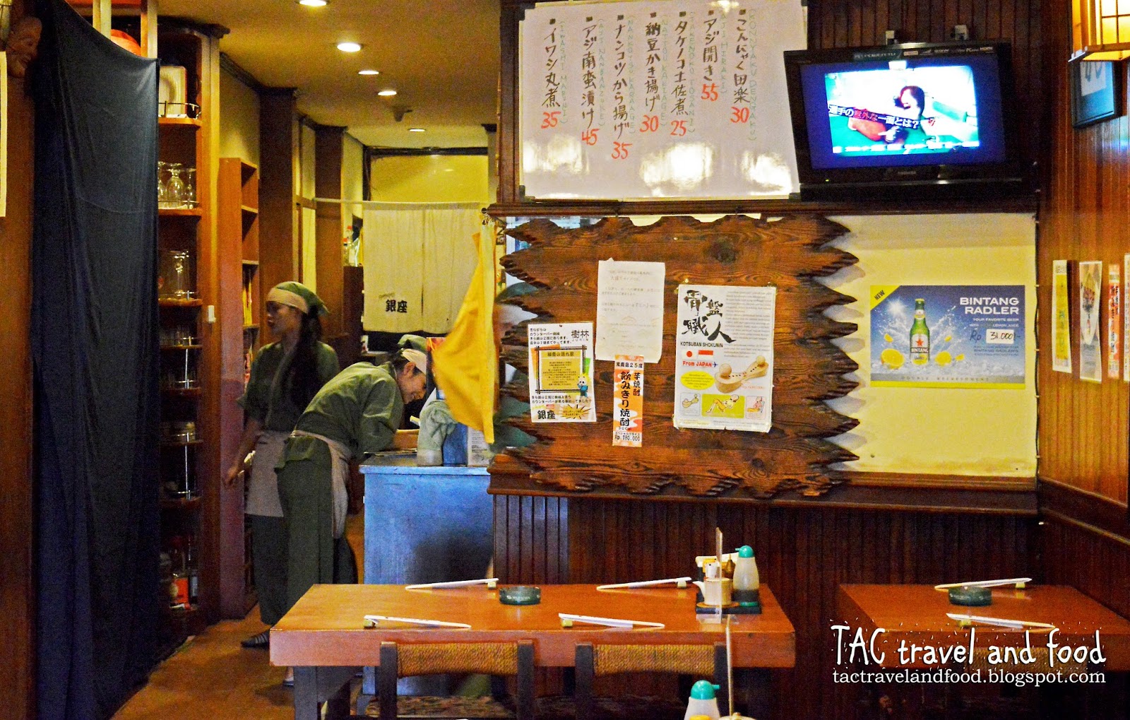 TAC travel and food: Kira-Kira Ginza - Authentic Japanese Food