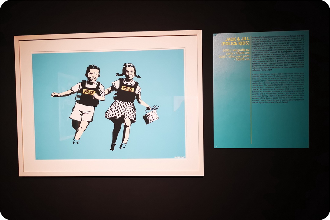 Alla mostra di Banksy con i bambini - La Luna di Carta - Viaggi e ...