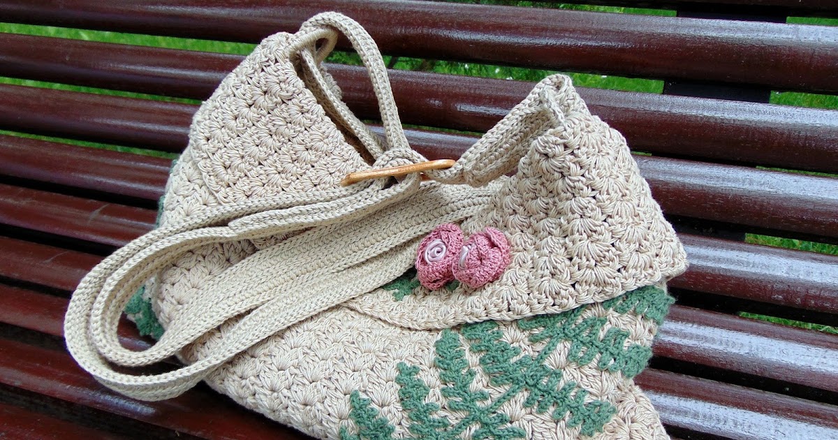 Floare de Lumina: genti si posete handmade / geanta crosetata din bumbac