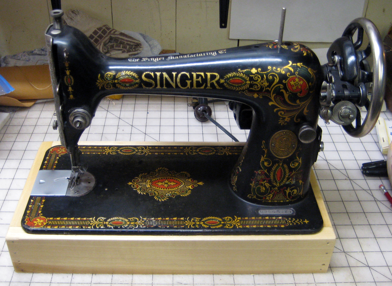 MI Vintage Sewing Machines: Singer 66 (1914)
