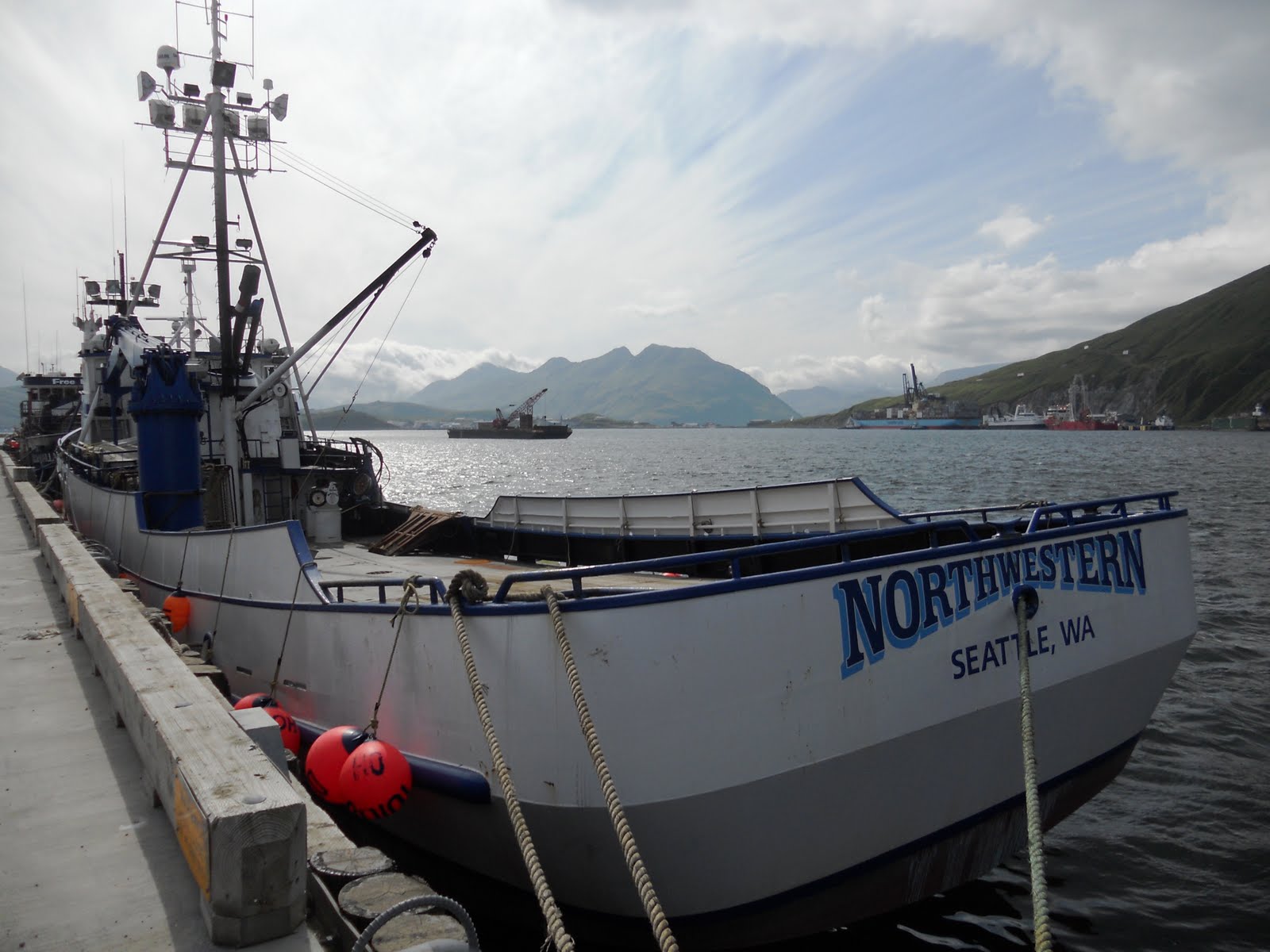 Dutch Harbor Dirt to Nome Dirt: Deadliest Catch Boats at Dock, The F/V ...