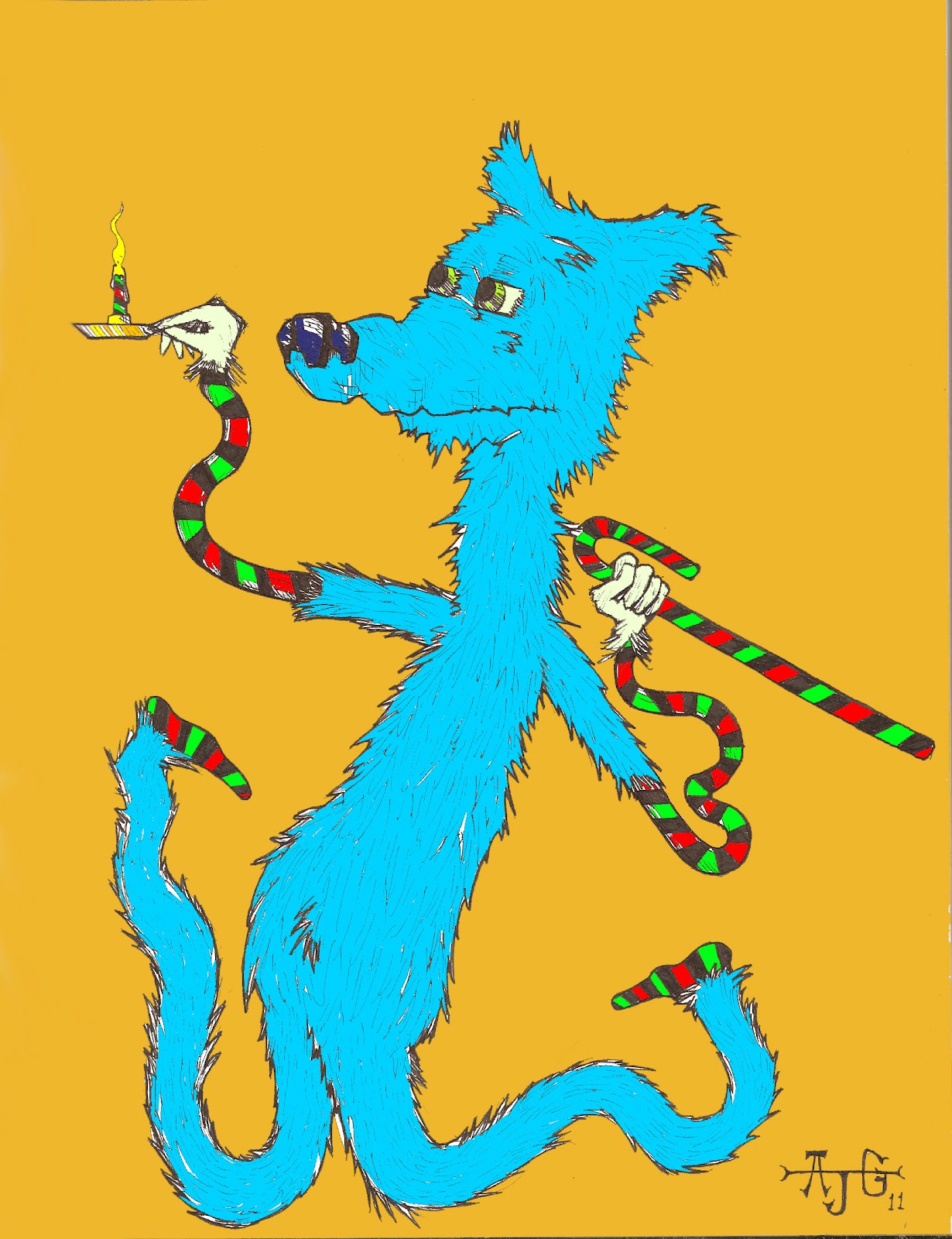 The Art Of Gurr: Dr Seuss Doodle