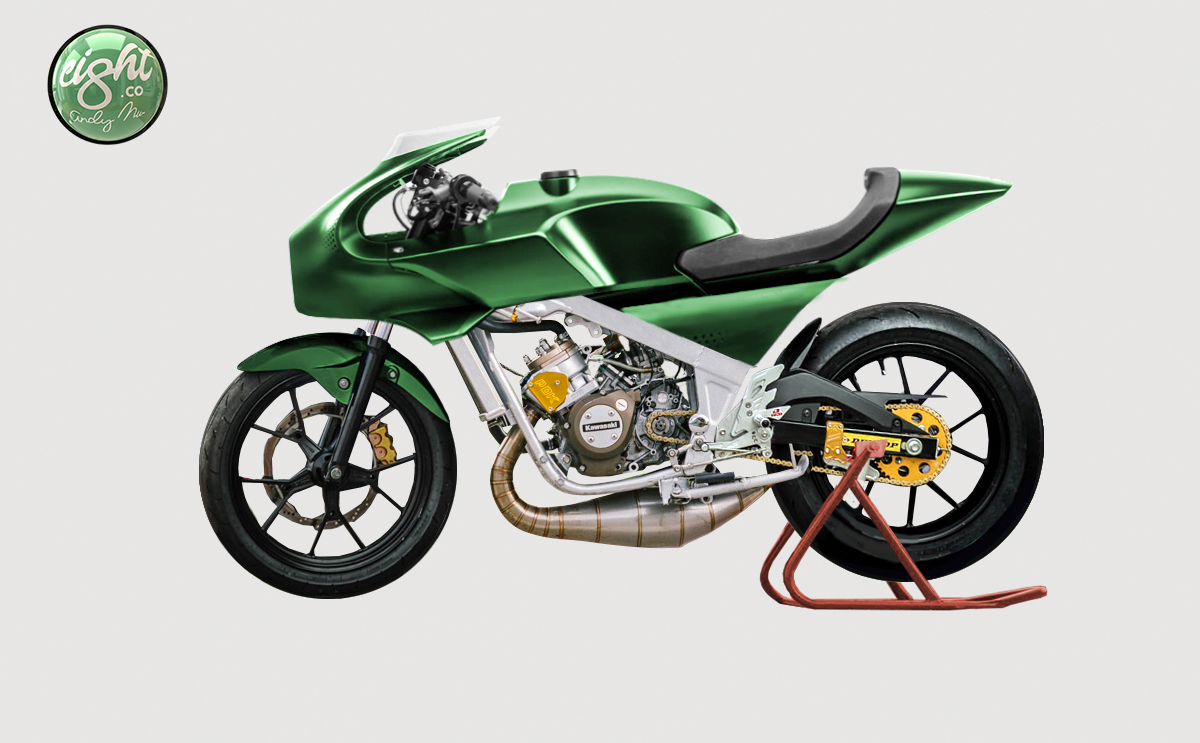 NINJA R 150 CAFE RACER - indoneninja