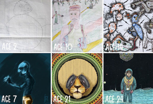 Solid Planet: Drawing progressions that prove practice makes perfect ...