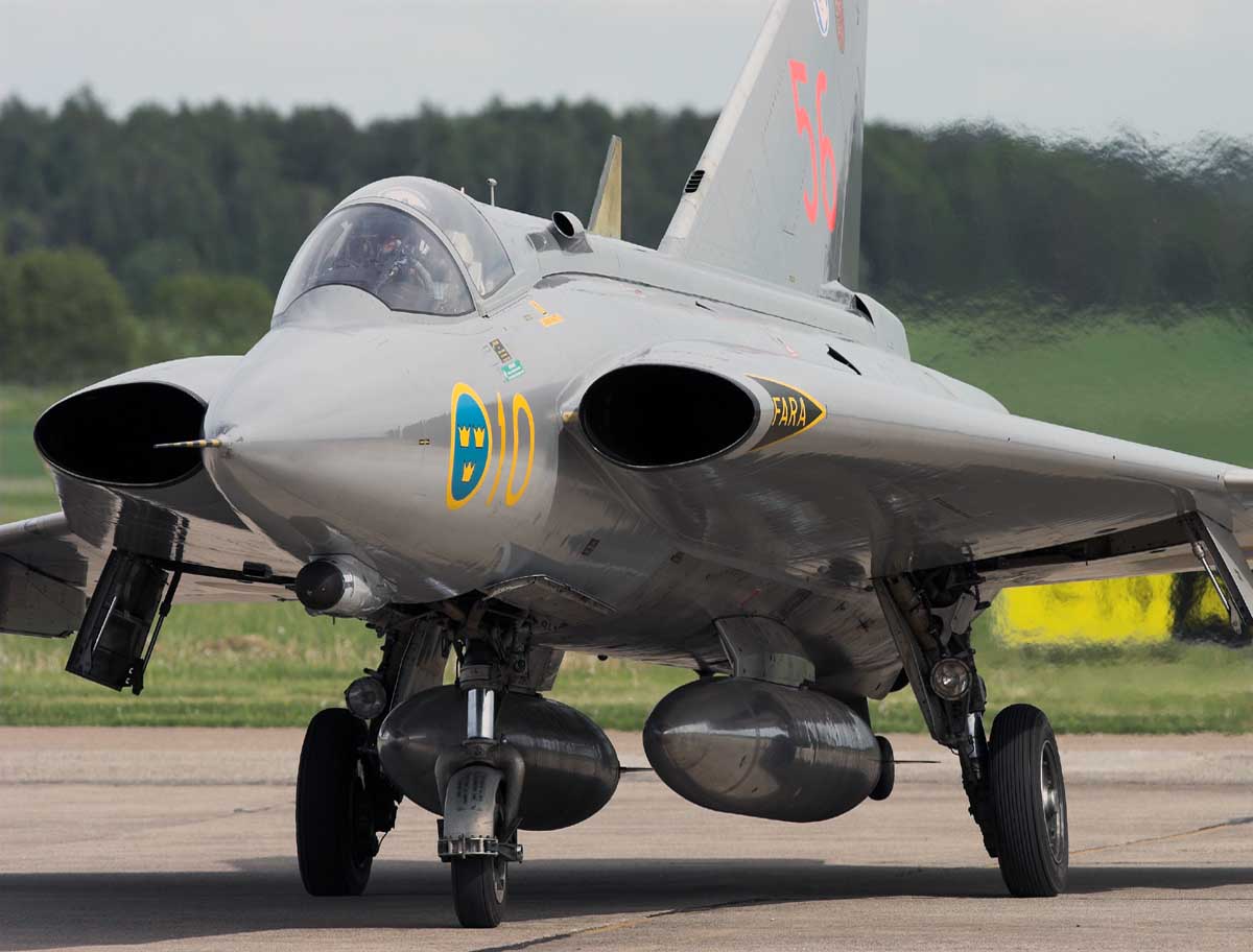 Blog de las Fuerzas de Defensa de la República Argentina: Caza: Saab 35 ...