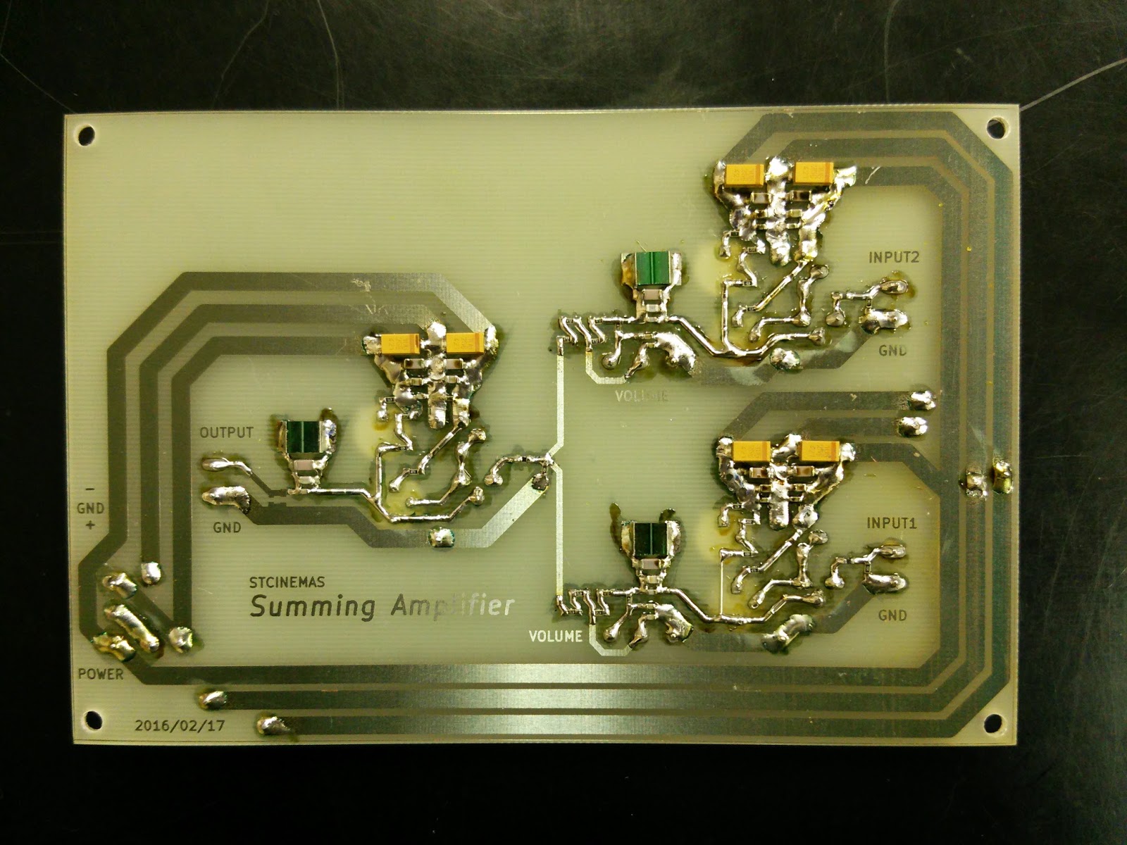 STCの放蕩録: Summing Amplifier (1)