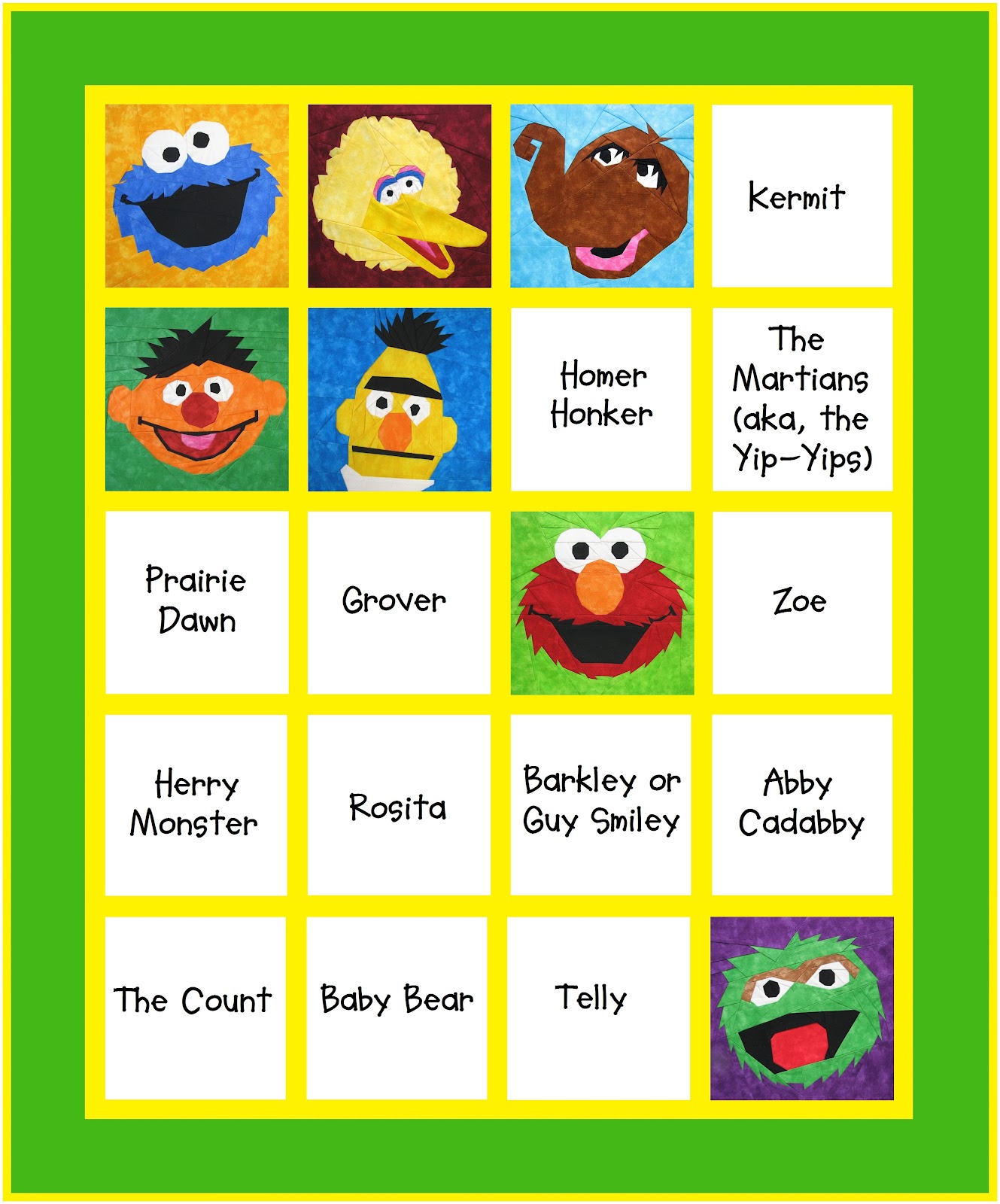 Such a Sew and Sew: Bert and Ernie, Can You Tell Me How to Get to ...