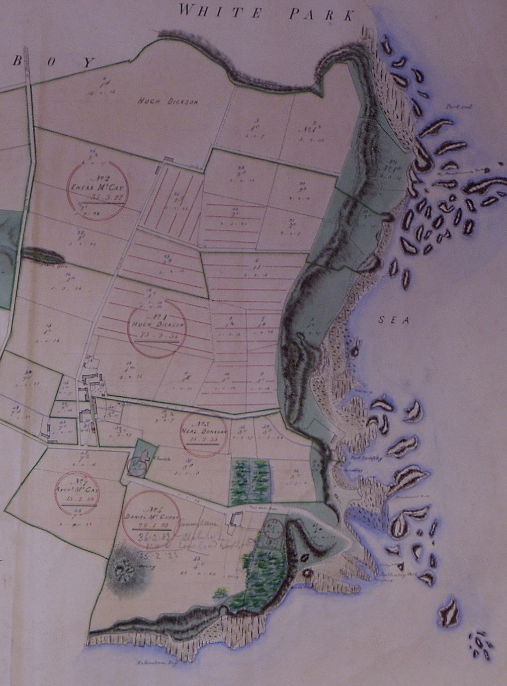 NALIL - North Antrim Local Interest List: Estate Map - Whitepark to ...