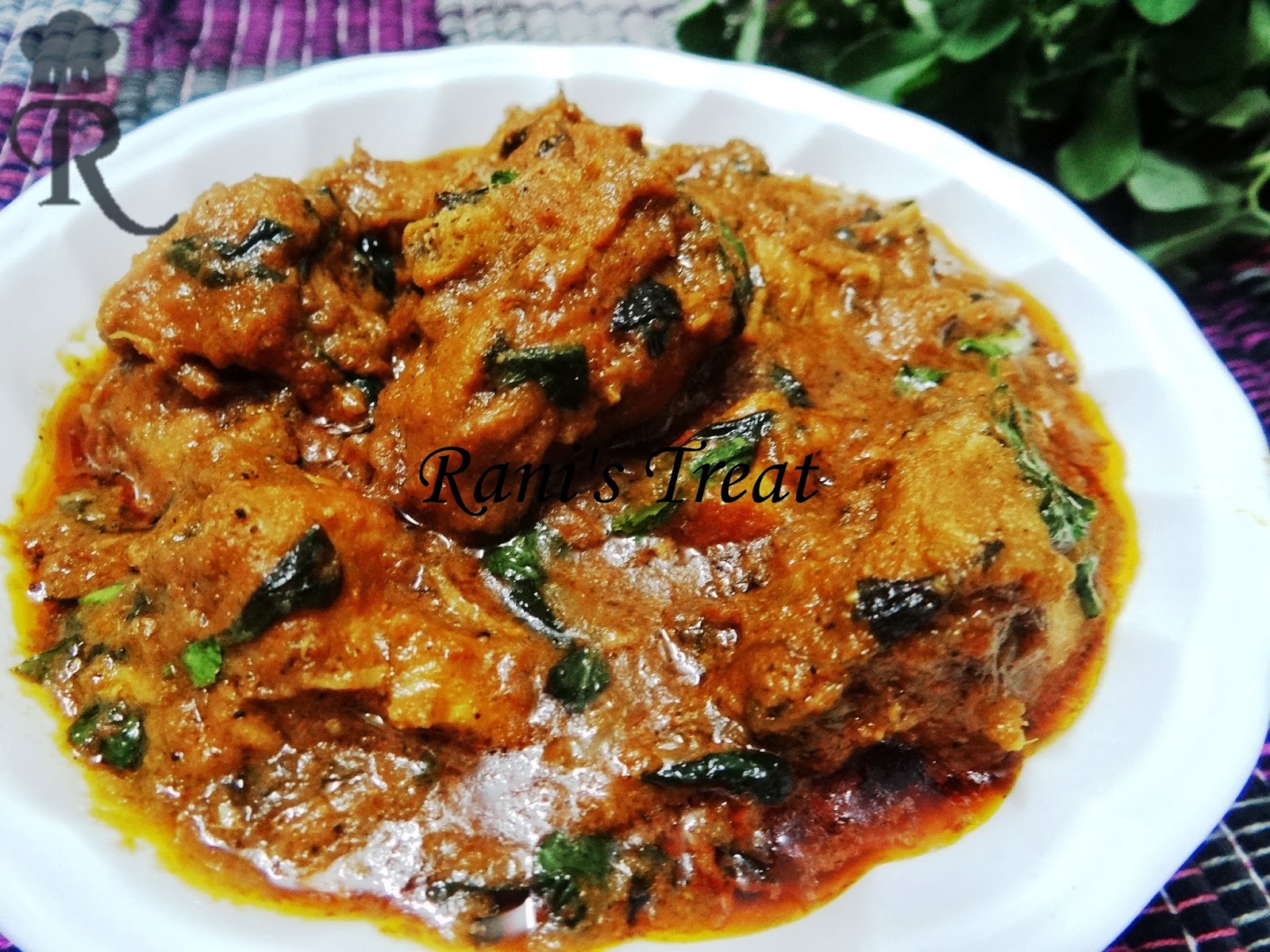 Rani's Treat: Murgh Methi | Chicken & Fenugreek Leaves Gravy