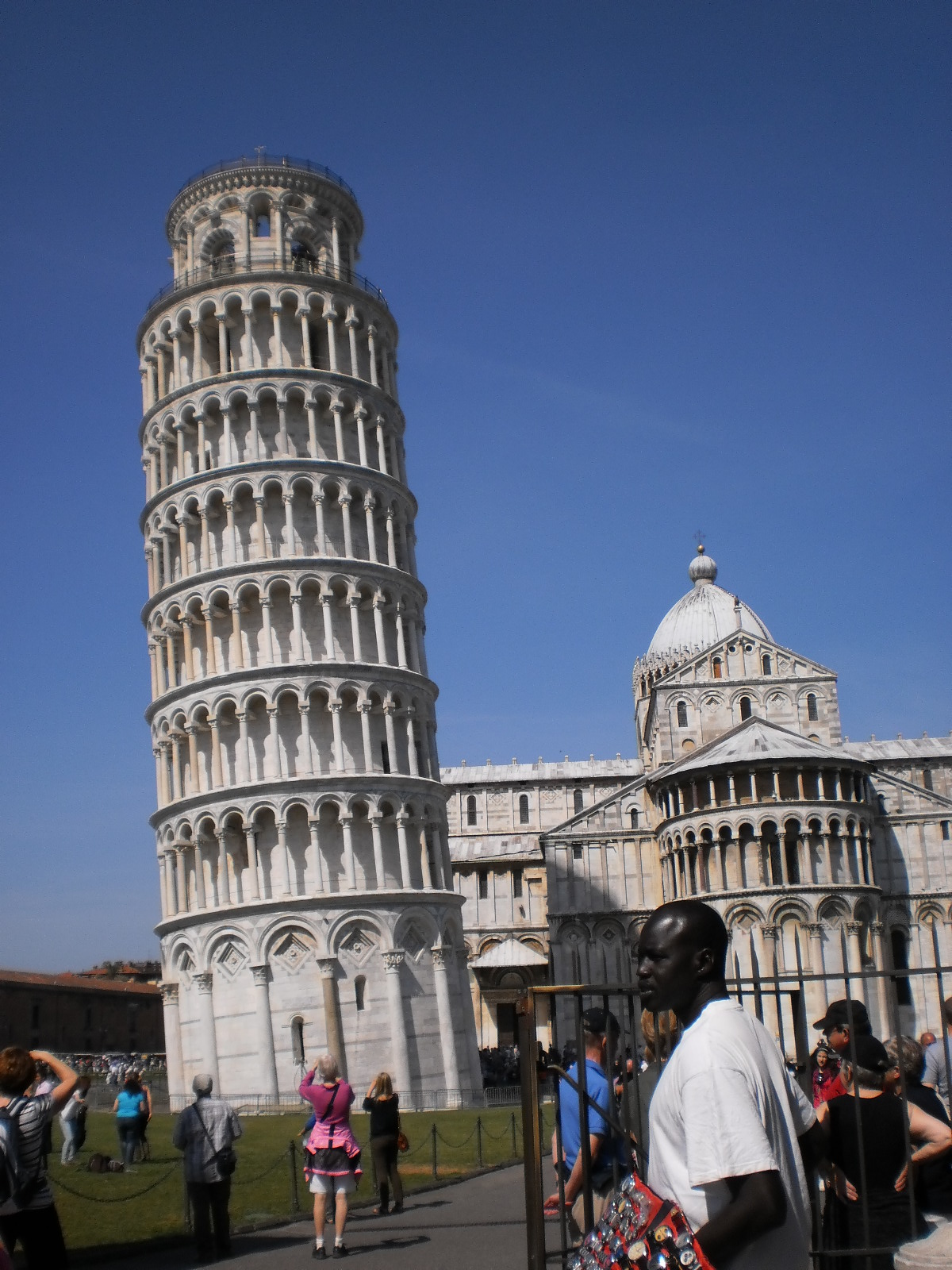 my story: Leaning Tower of Pisa.Europe Trip.