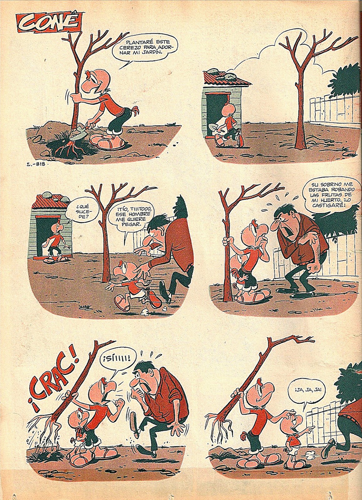 Condorito Aventurero: 16 - LOS INICIOS DE CONÉ Y YUYITO