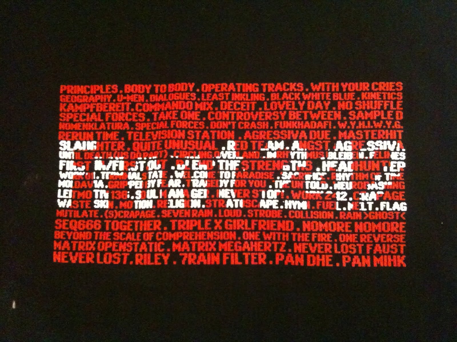 Front 242 Collector: T-Shirt of the Week: Traxx