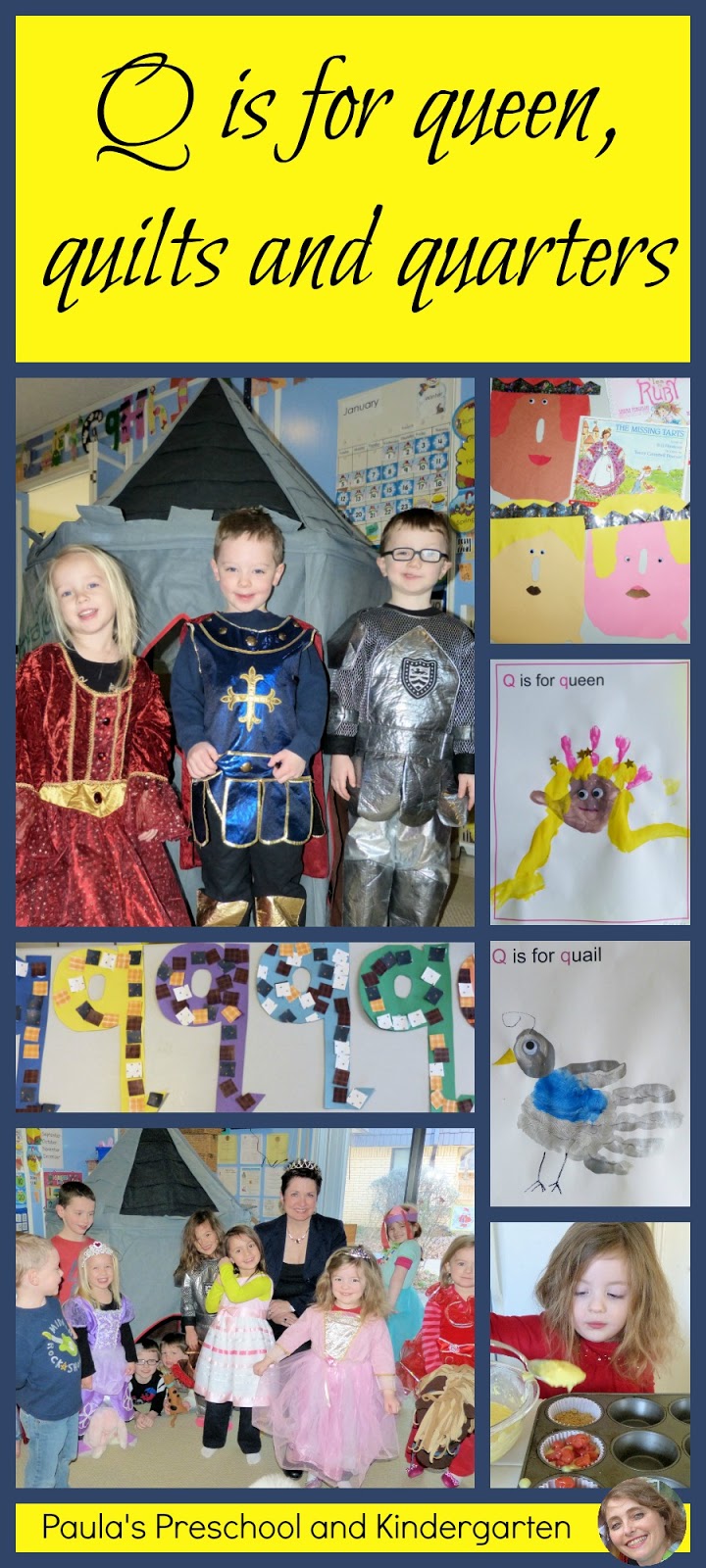 Paula's Primary Classroom: Quilts, Quarters and a Queenly Q