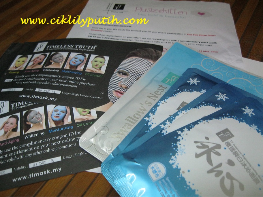 CikLilyPutih The Lifestyle Blogger: I Joined Biggest TT Mask Review ...
