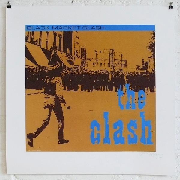 INSIDE THE ROCK POSTER FRAME BLOG: The Clash Album Cover Print Release