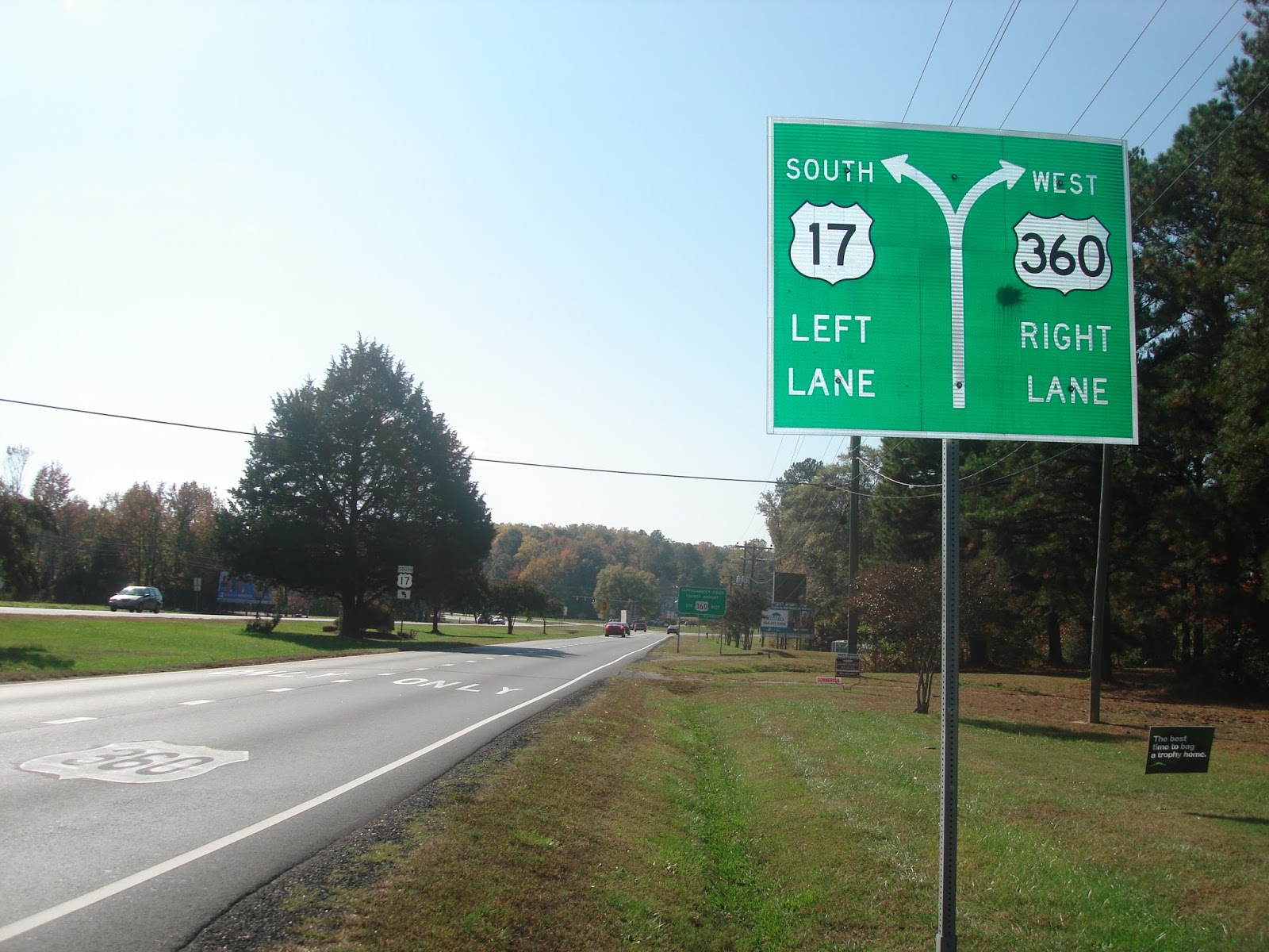 Luke's Signs: Route 17 & Route 360 - Middlesex County, VA