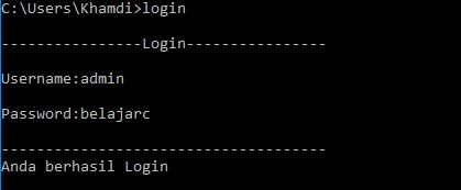 Program dan Flowchart Program Login menggunakan Bahasa C