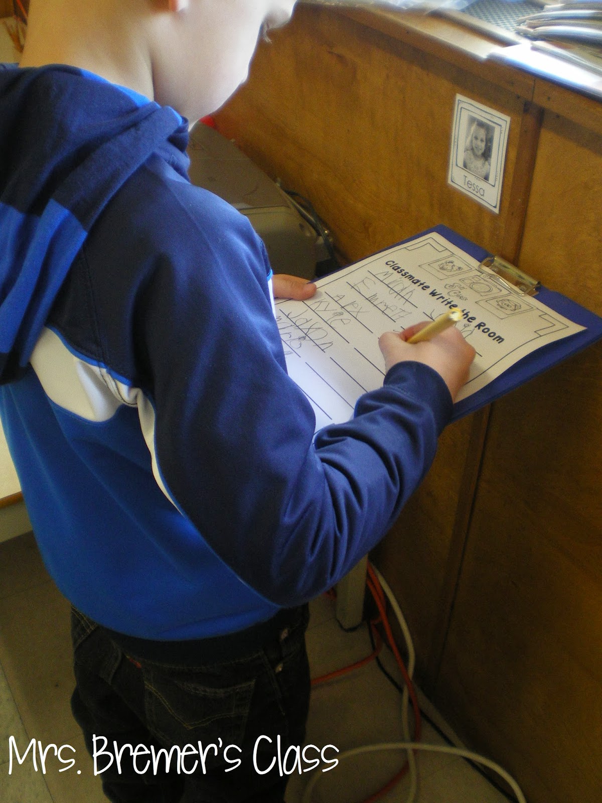 Classmate Write the Room and More Literacy Centers | Mrs. Bremer's Class