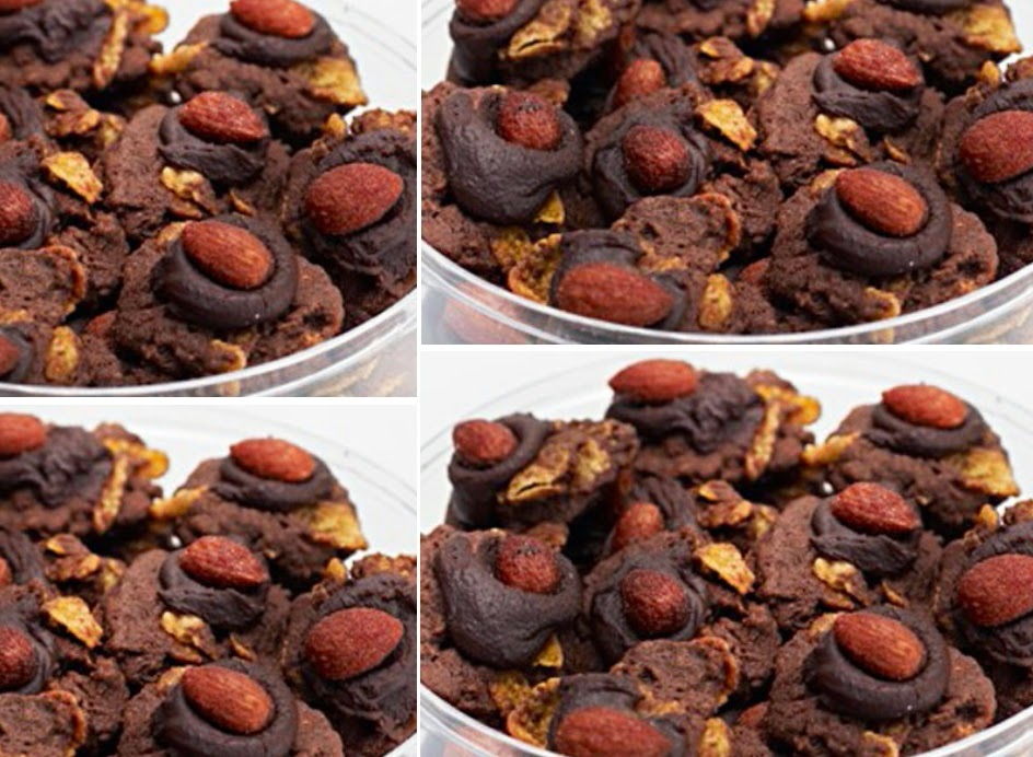 Resep Kue Kering Cookies Cokelat Almond