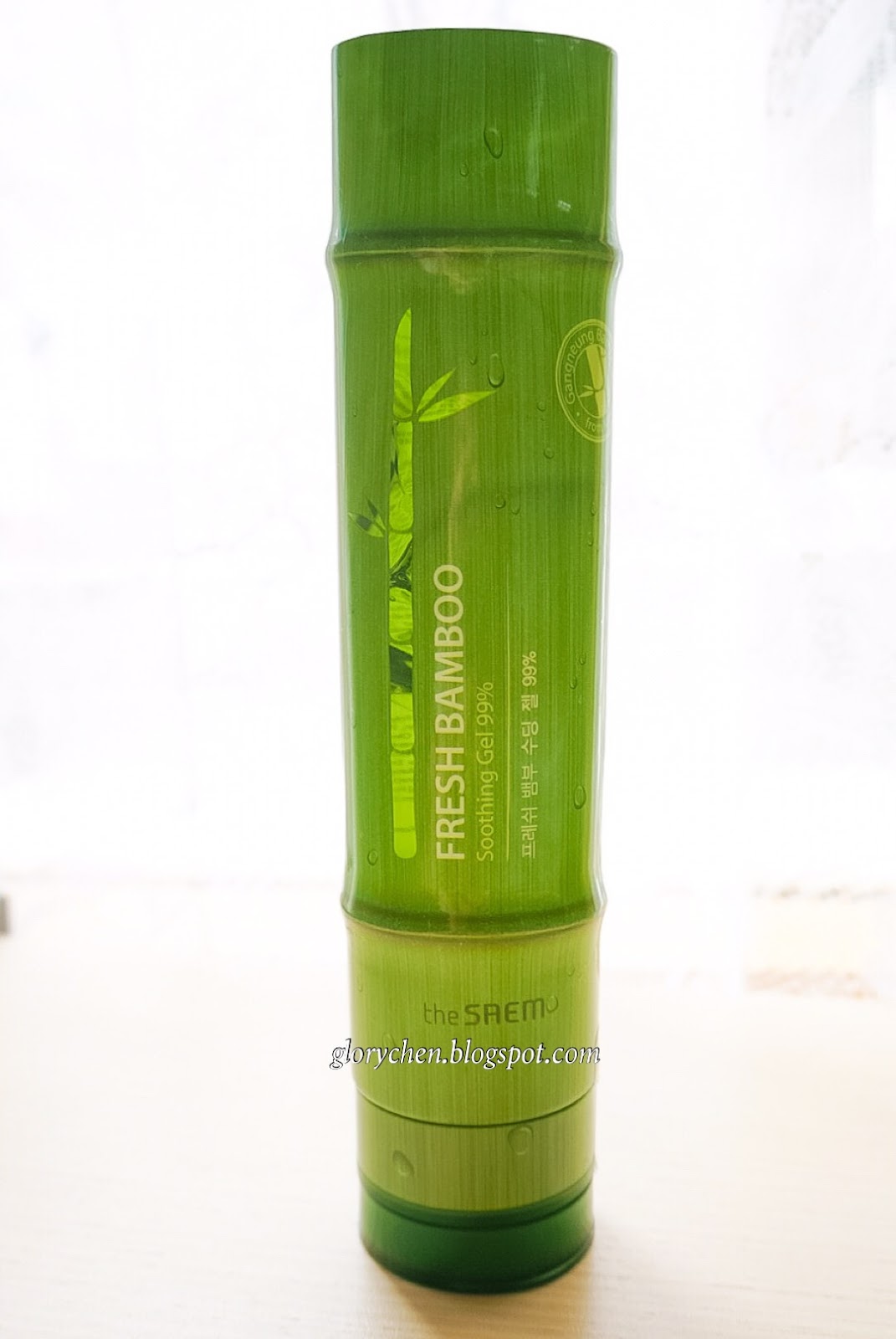 The Saem Fresh Bamboo Soothing Gel 99% Review - Glory Chen