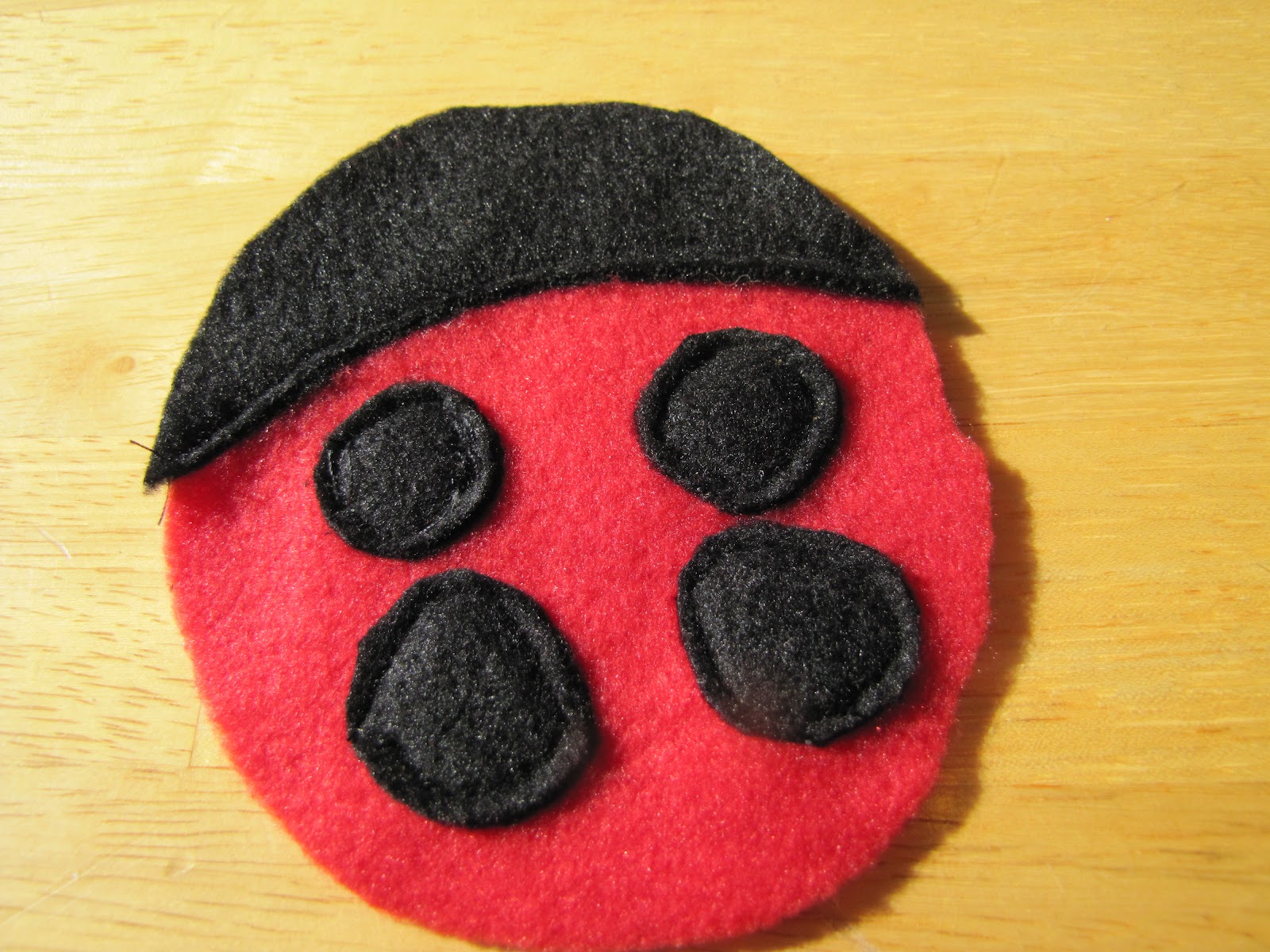 Made by Mama Bear: Ladybug Bean Bags