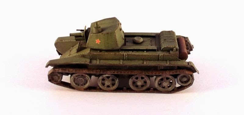 Gulumik Military Models: D-38 SOVIET ARTILLERY TANK 1/72 UM - GALLERY