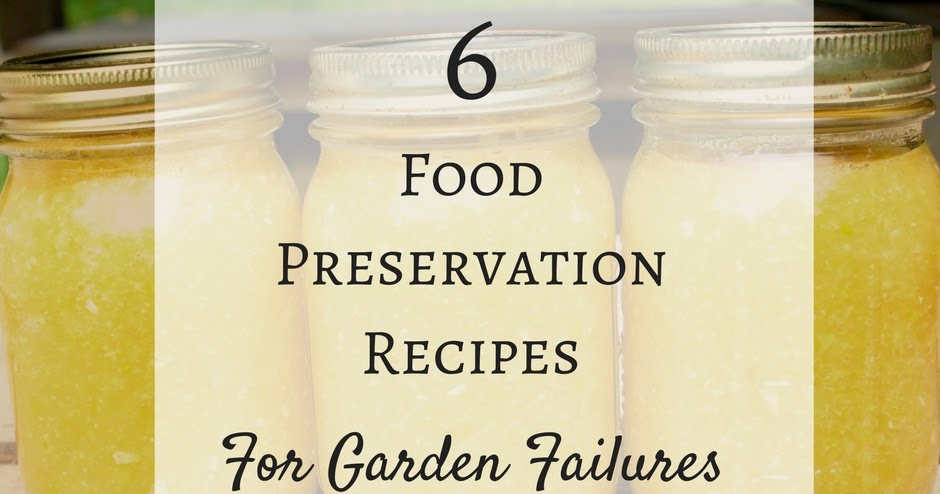 6 Food Preservation Recipes For Garden Failures